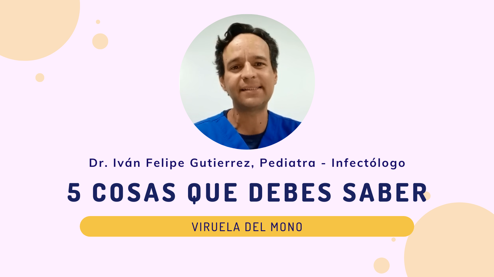 Video: 5 cosas que debes saber sobre la viruela del simio o viruela ...